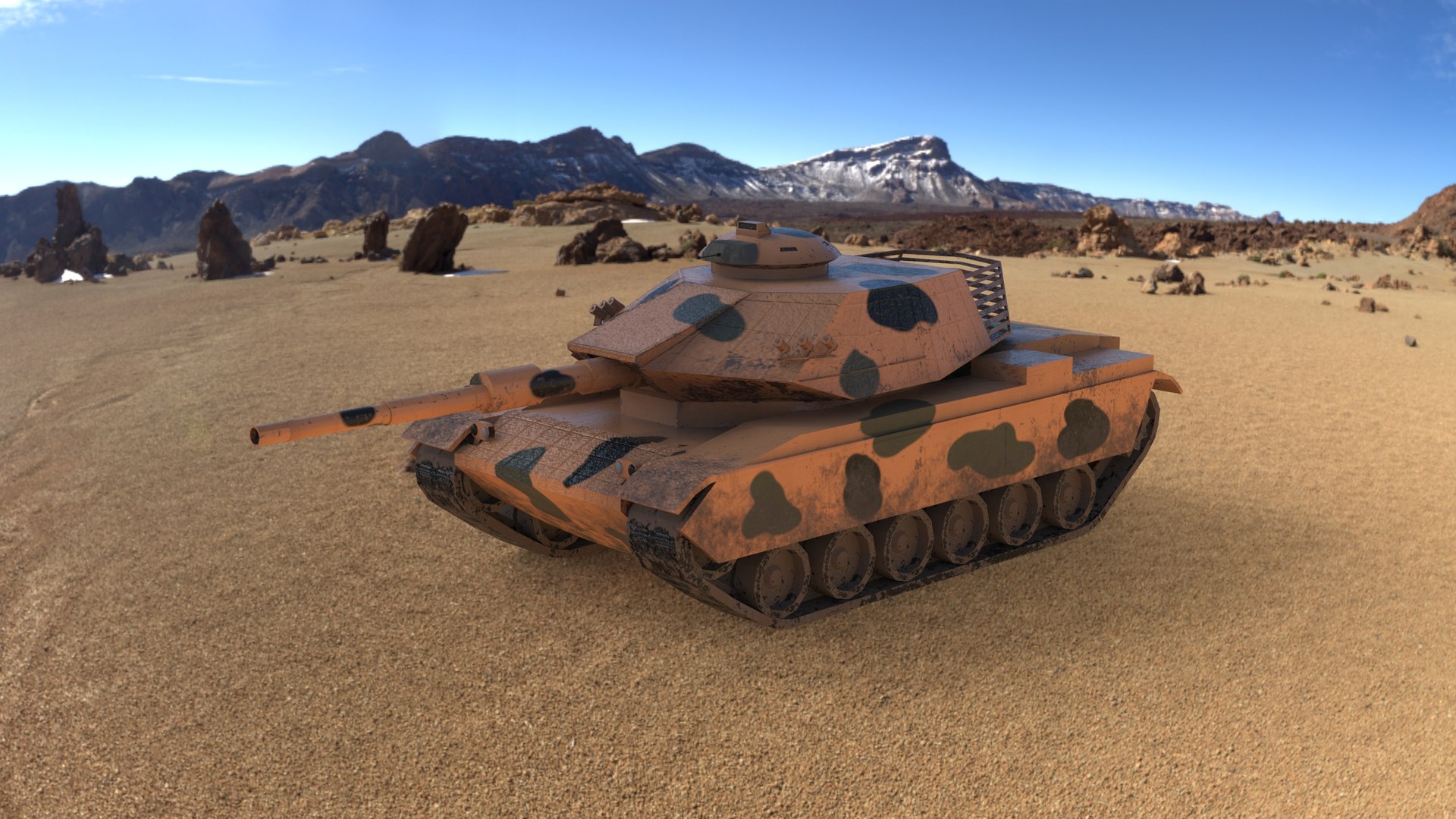 3D M60T Sabra Model - TurboSquid 1970339
