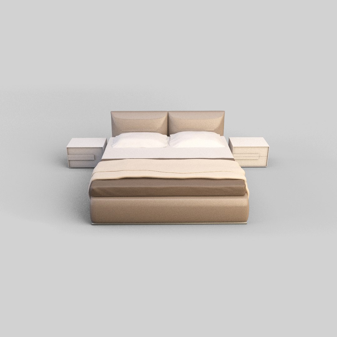 Bed 3d Max