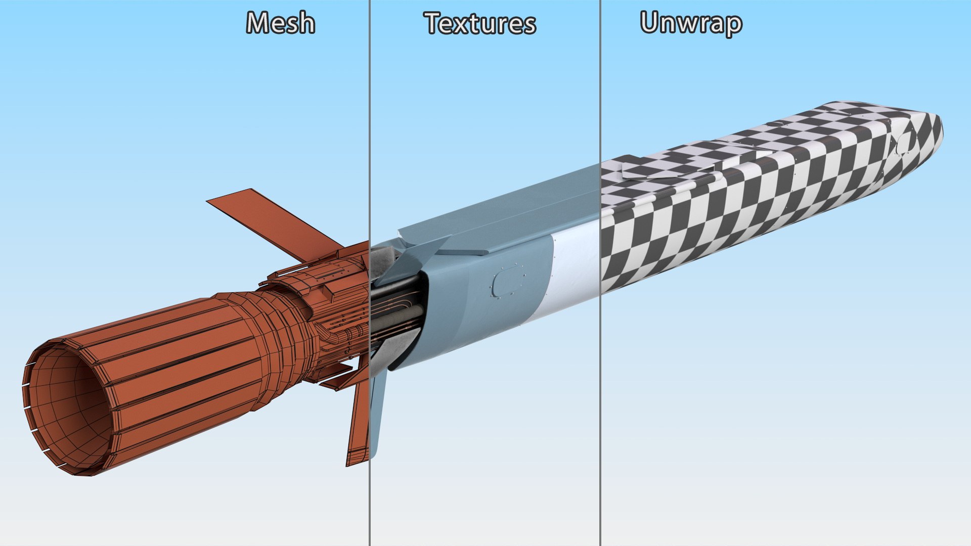 Nuclear Missile Generic Model - TurboSquid 2230655