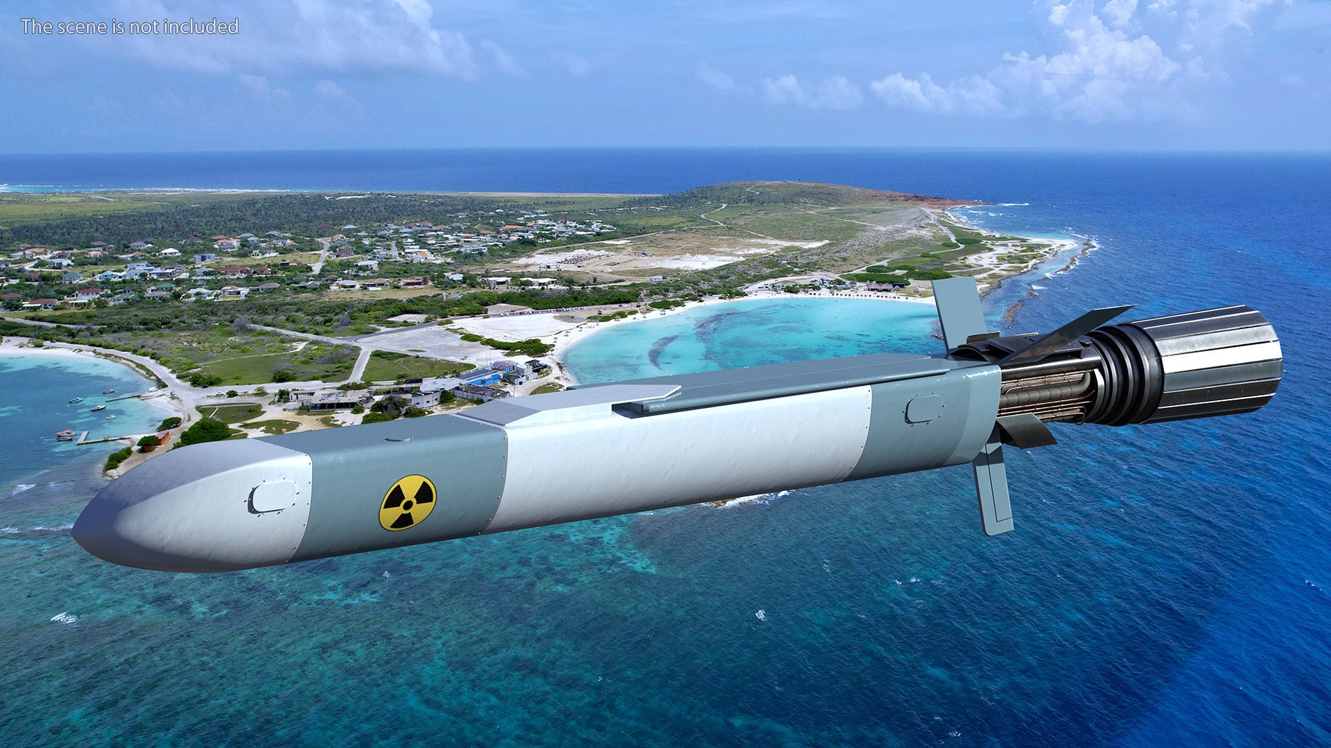 Nuclear Missile Generic Model - TurboSquid 2230655