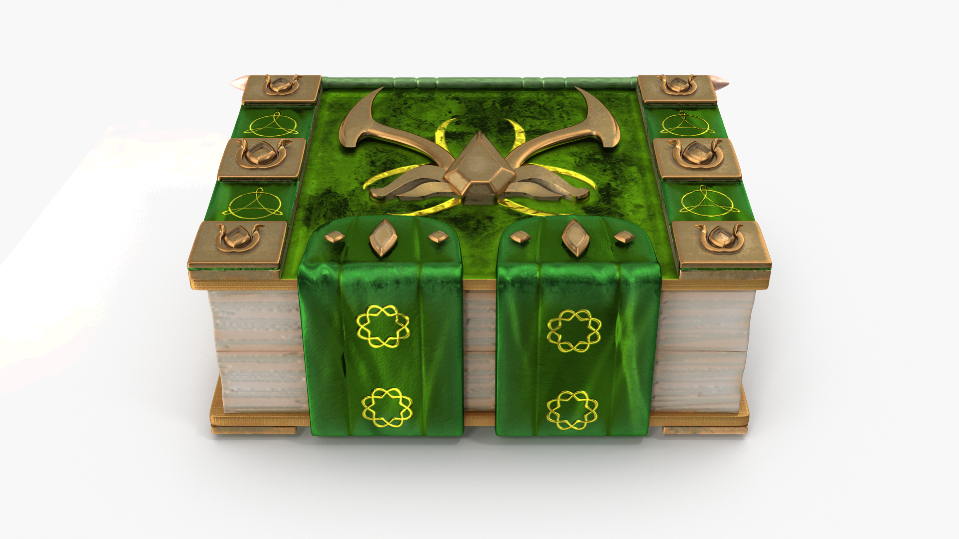 Spell Book 3D Model - TurboSquid 1685307