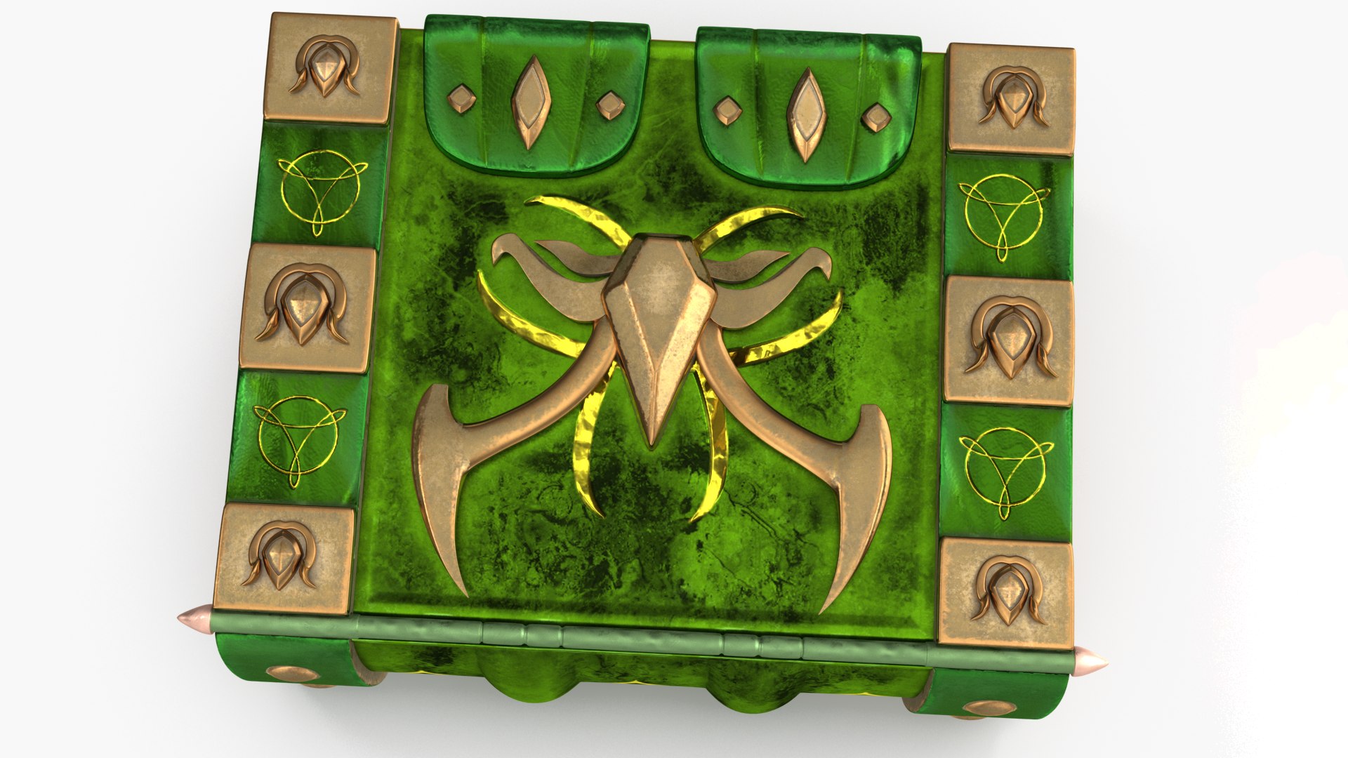 Spell Book 3D Model - TurboSquid 1685307