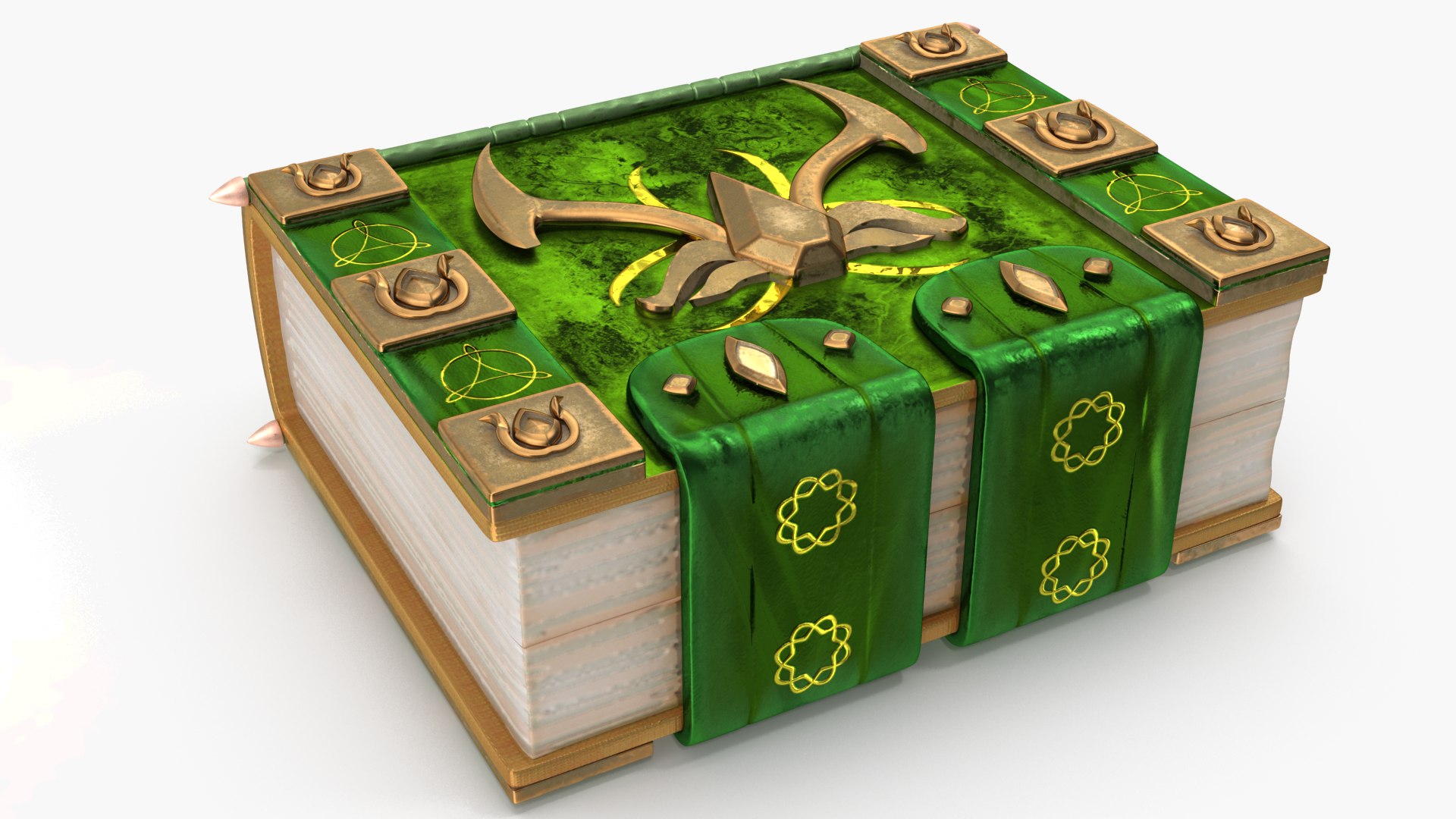 Spell Book 3D Model - TurboSquid 1685307