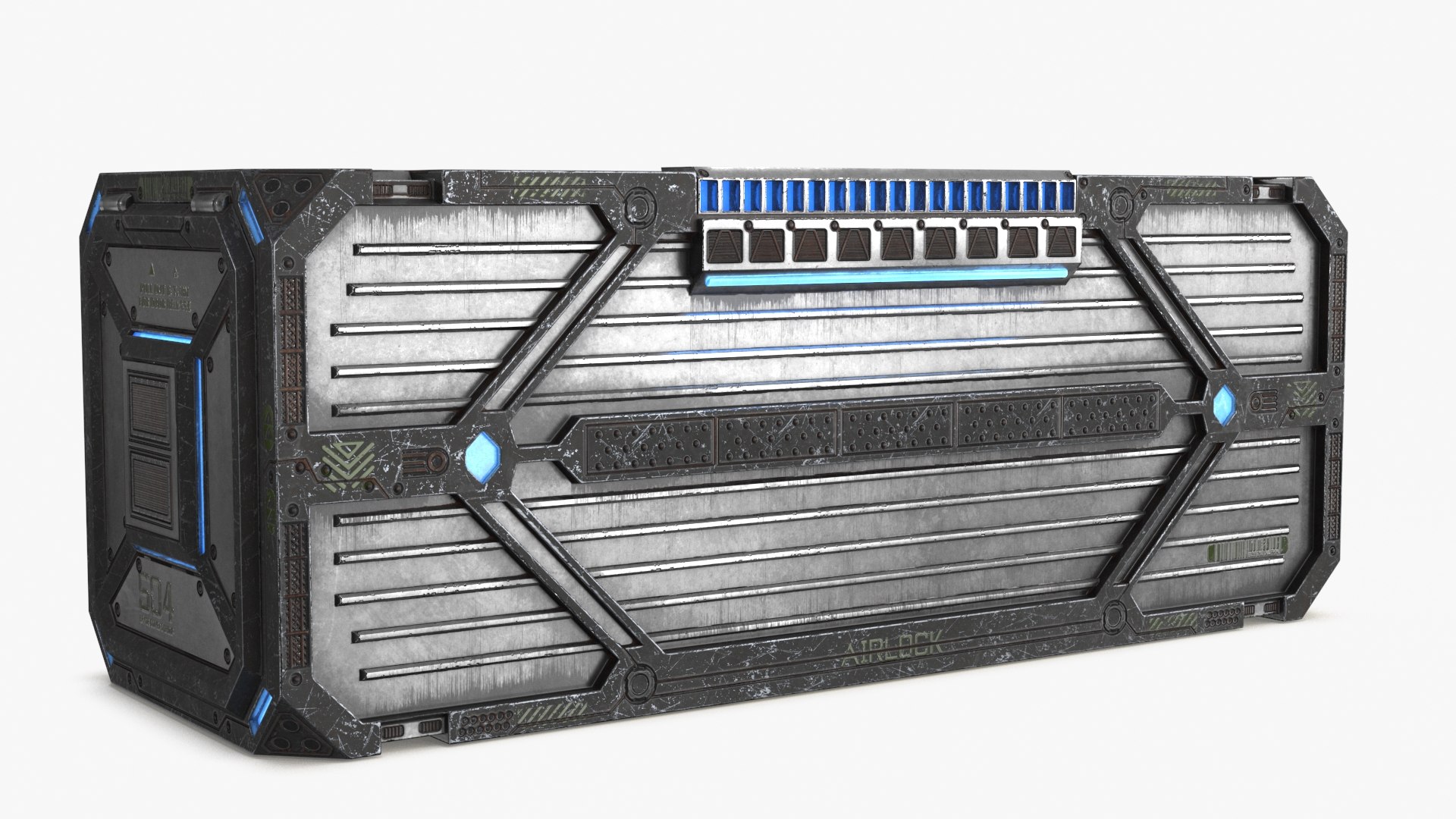 3D Sci-fi Container Collection - TurboSquid 2116672