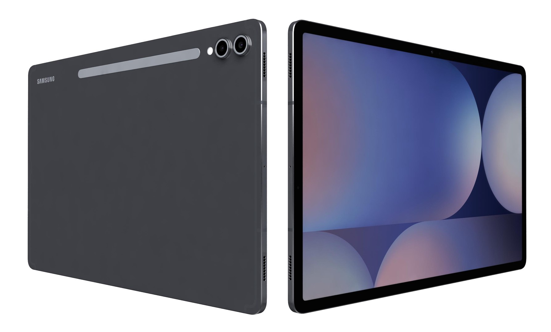 3D Samsung Galaxy Tab S10 Plus Platinum Silver And Moonstone Gray ...