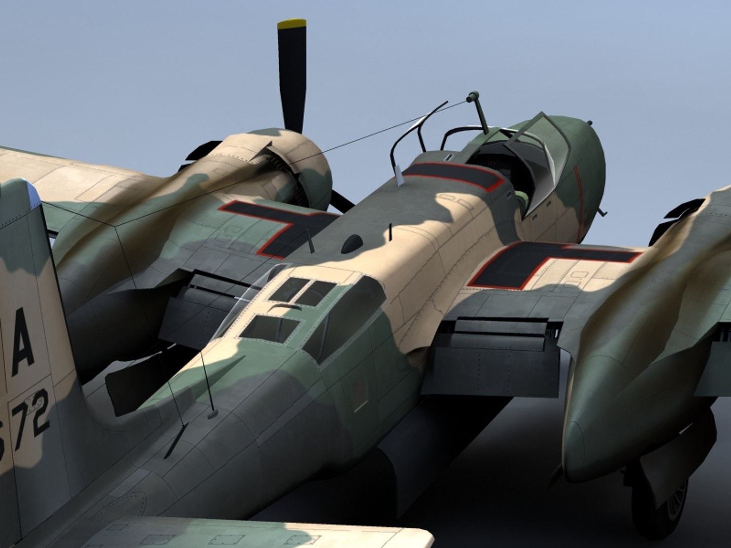 A-26 Invader Bomber A-26k Max