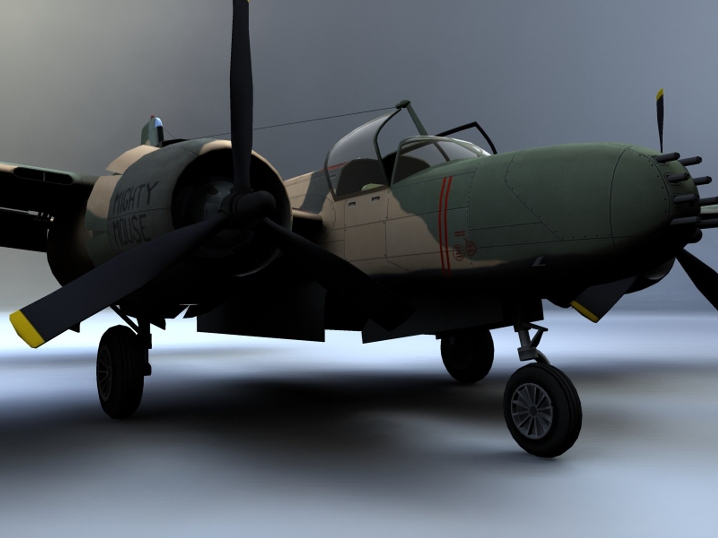 A-26 Invader Bomber A-26k Max