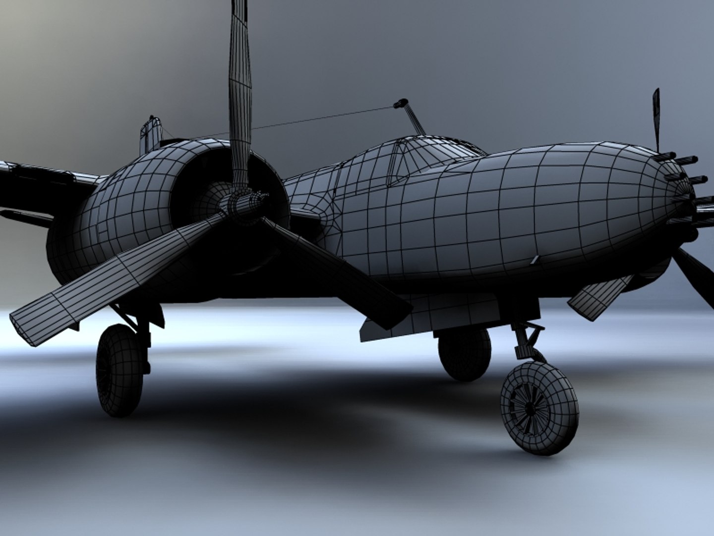 A-26 Invader Bomber A-26k Max