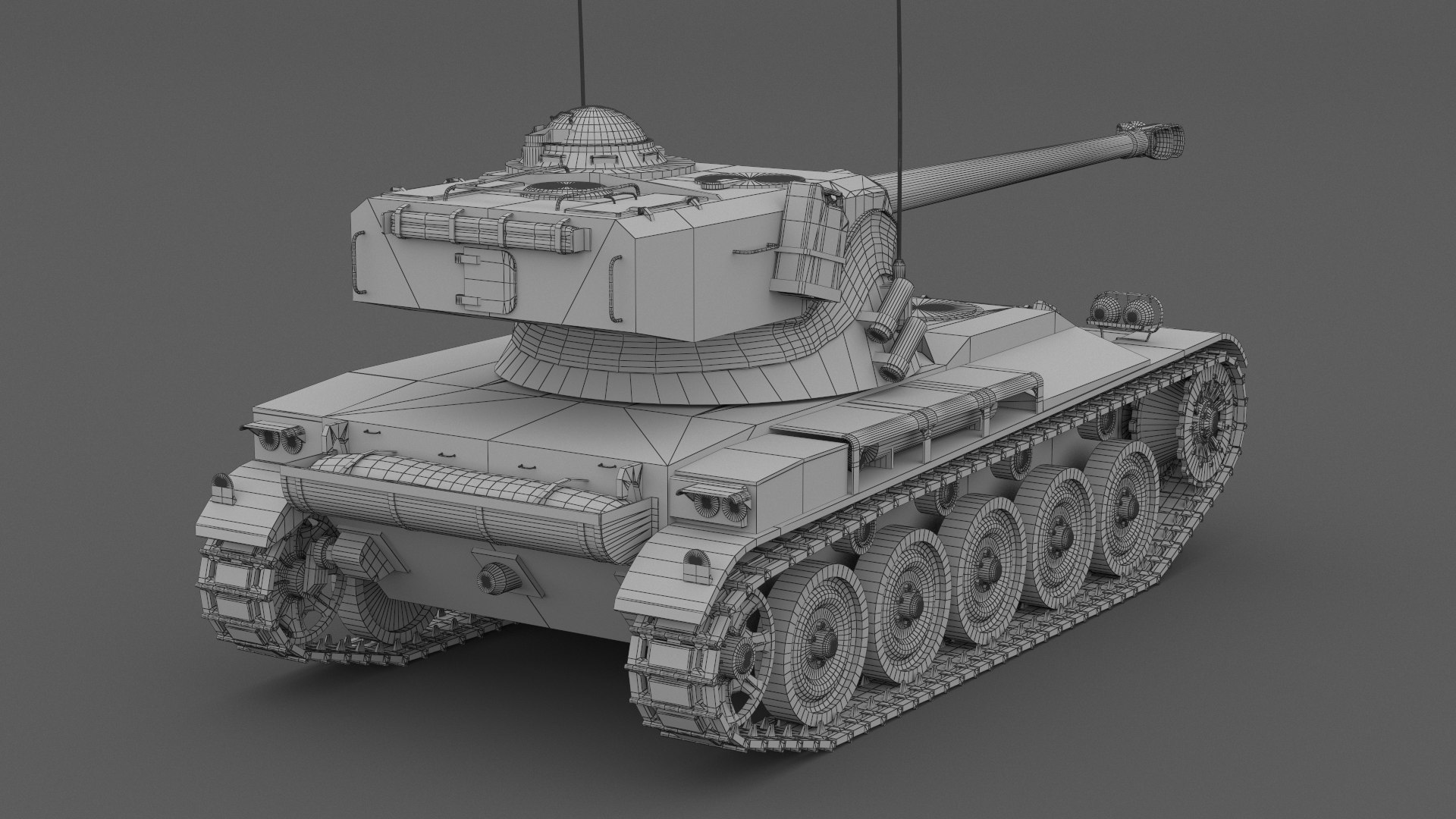 AMX-13 French Light Tank 3D - TurboSquid 1958848