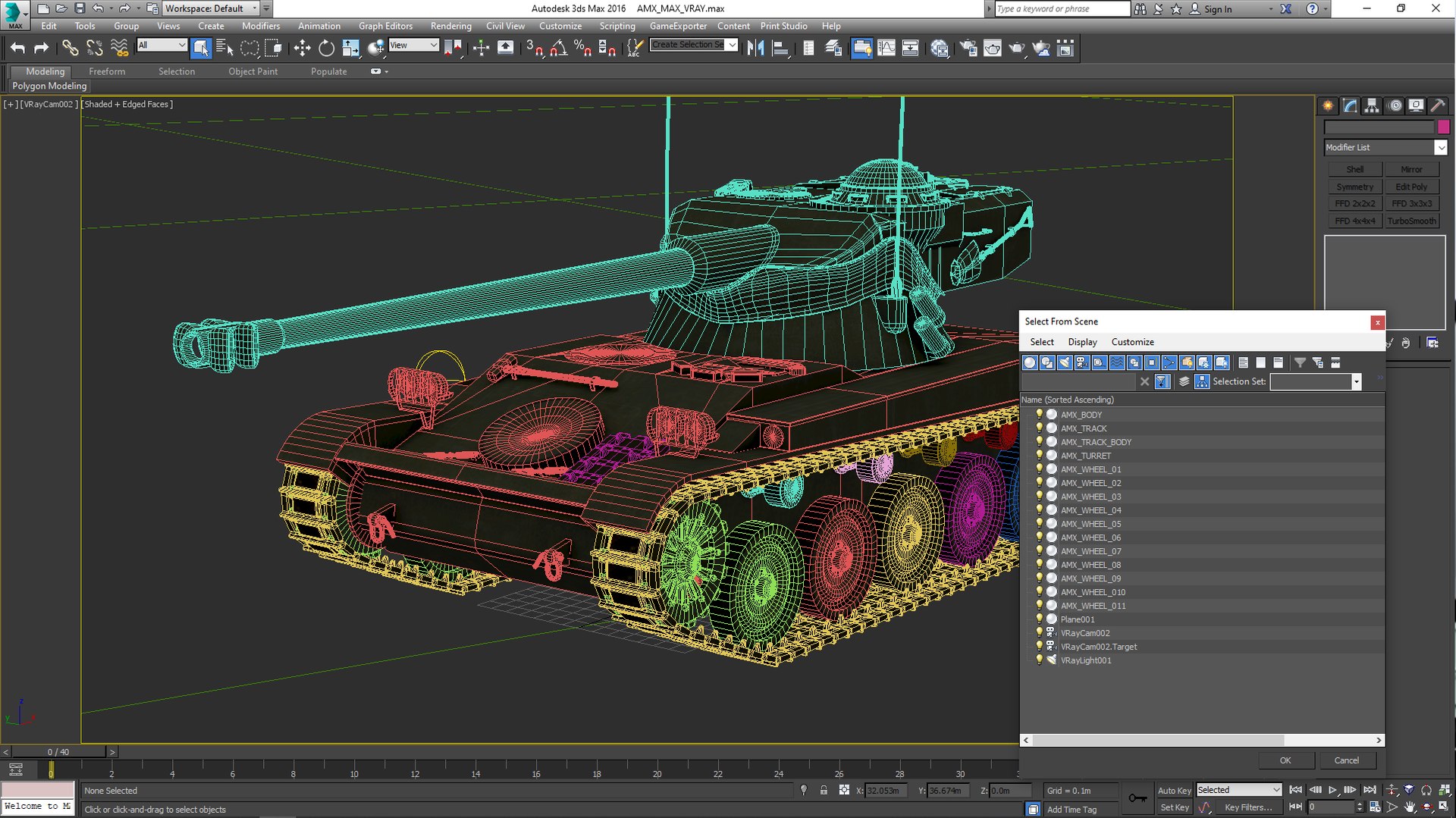 AMX-13 French Light Tank 3D - TurboSquid 1958848