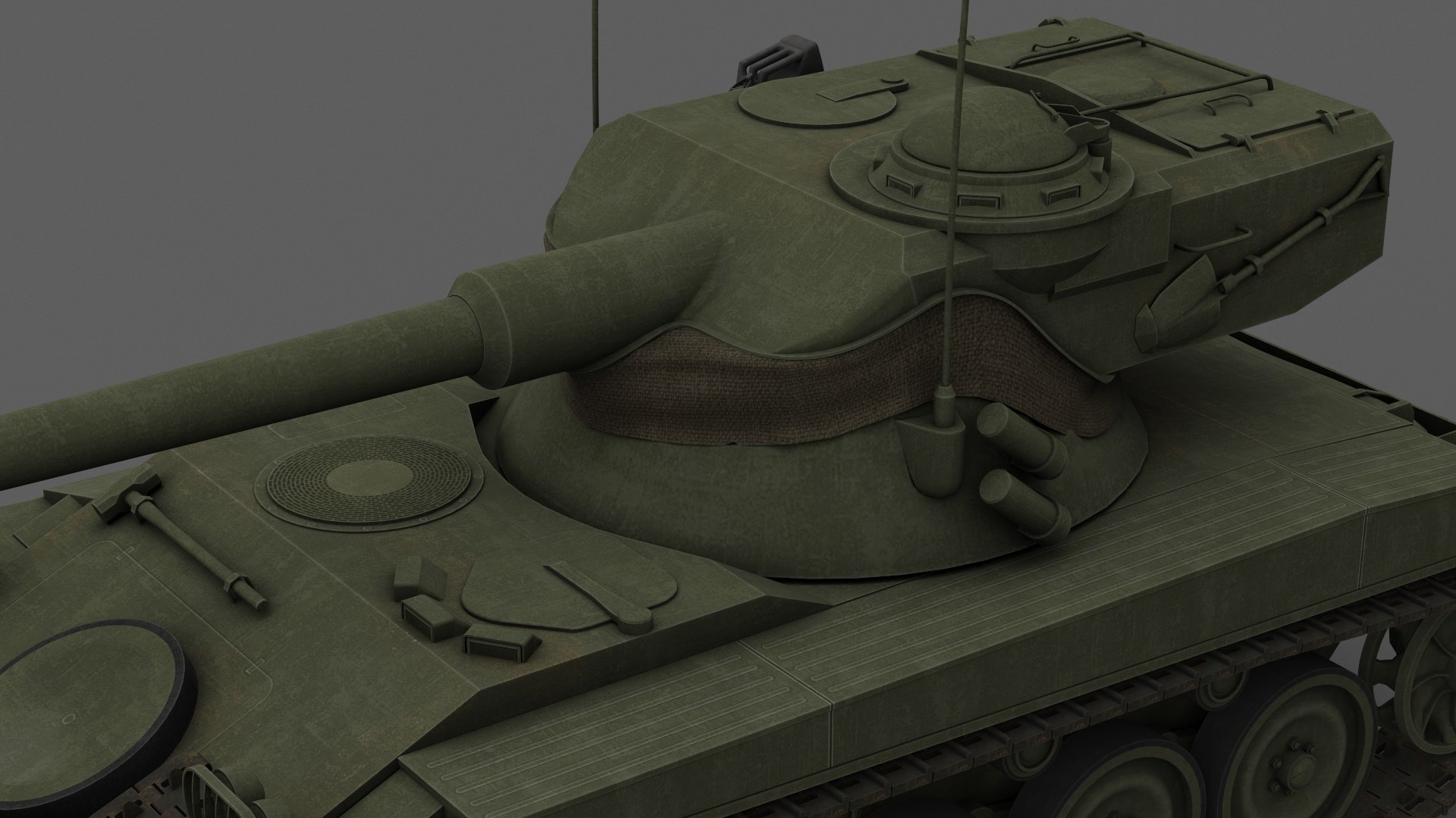 AMX-13 French Light Tank 3D - TurboSquid 1958848