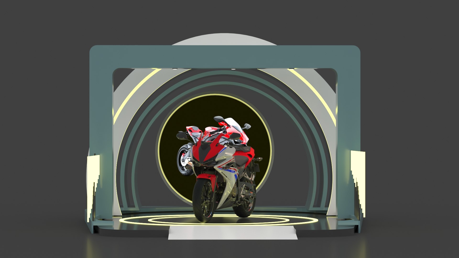 Bike-show Exhibition 3D Model - TurboSquid 2260182