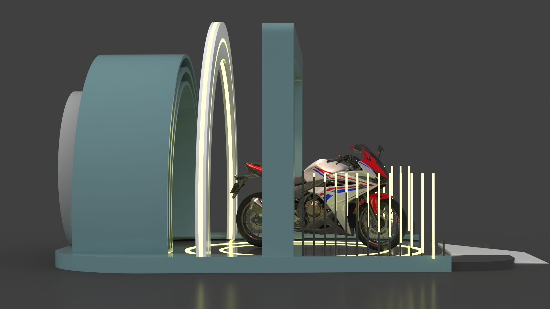 Bike-show Exhibition 3D Model - TurboSquid 2260182