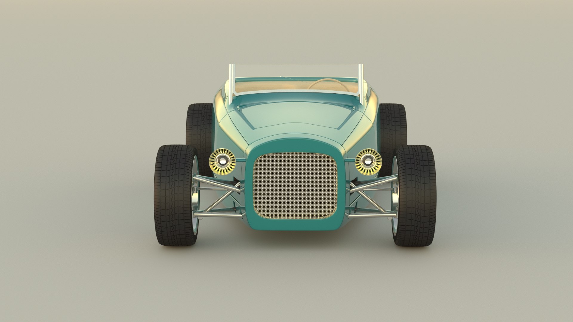 Convertible Classic Custom Hot-rod 3D Model - TurboSquid 1874330