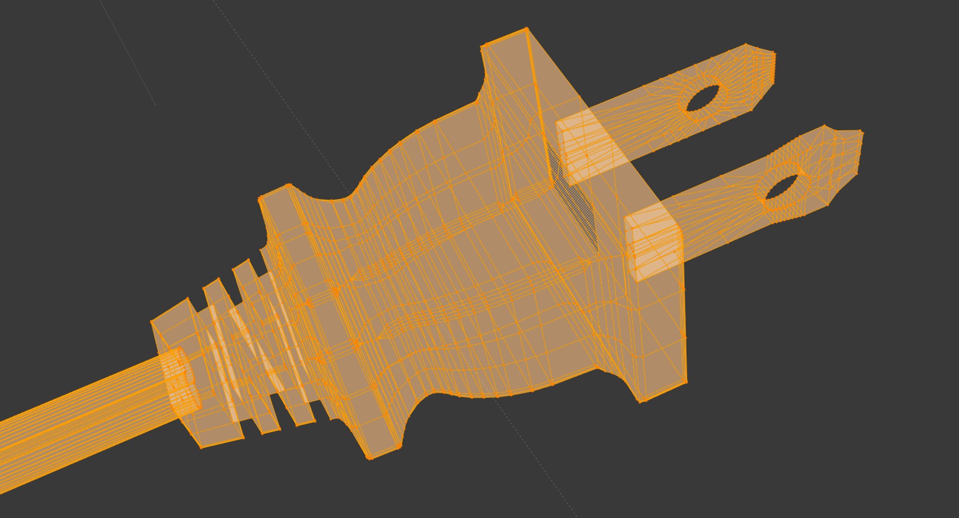 3D Electric Power Plug - TurboSquid 1304830