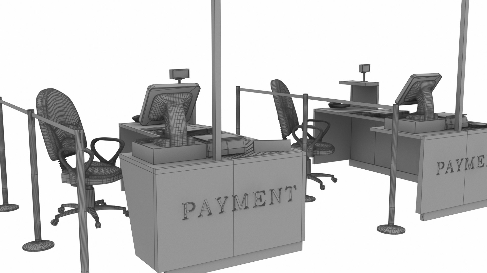 3D Checkout Payment Model - TurboSquid 1610549