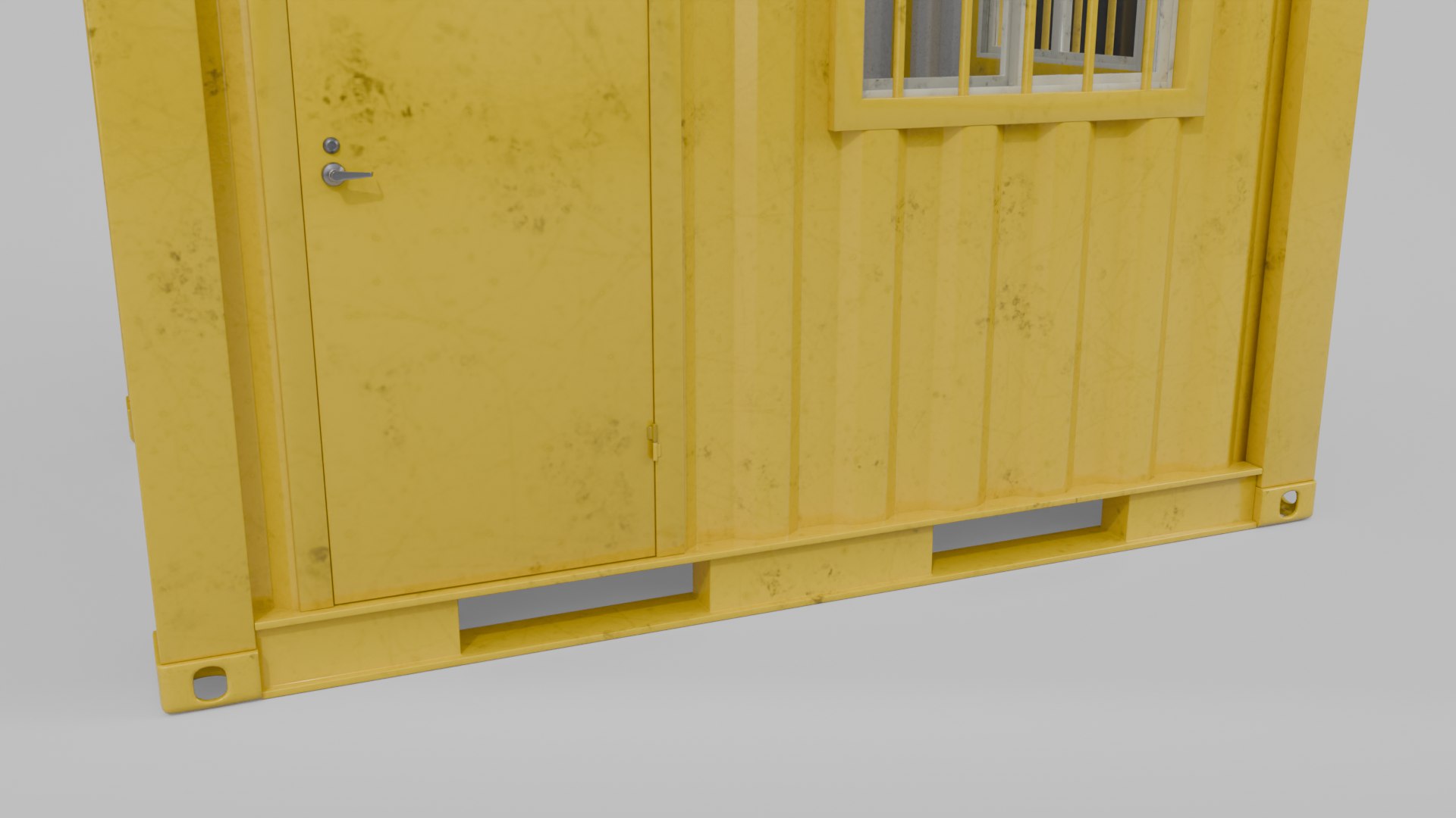 3D 10ft Modified Shipping Container Room - Versatile Modular Space ...