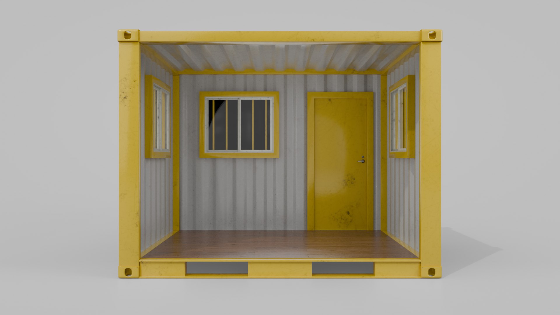 3D 10ft Modified Shipping Container Room - Versatile Modular Space ...
