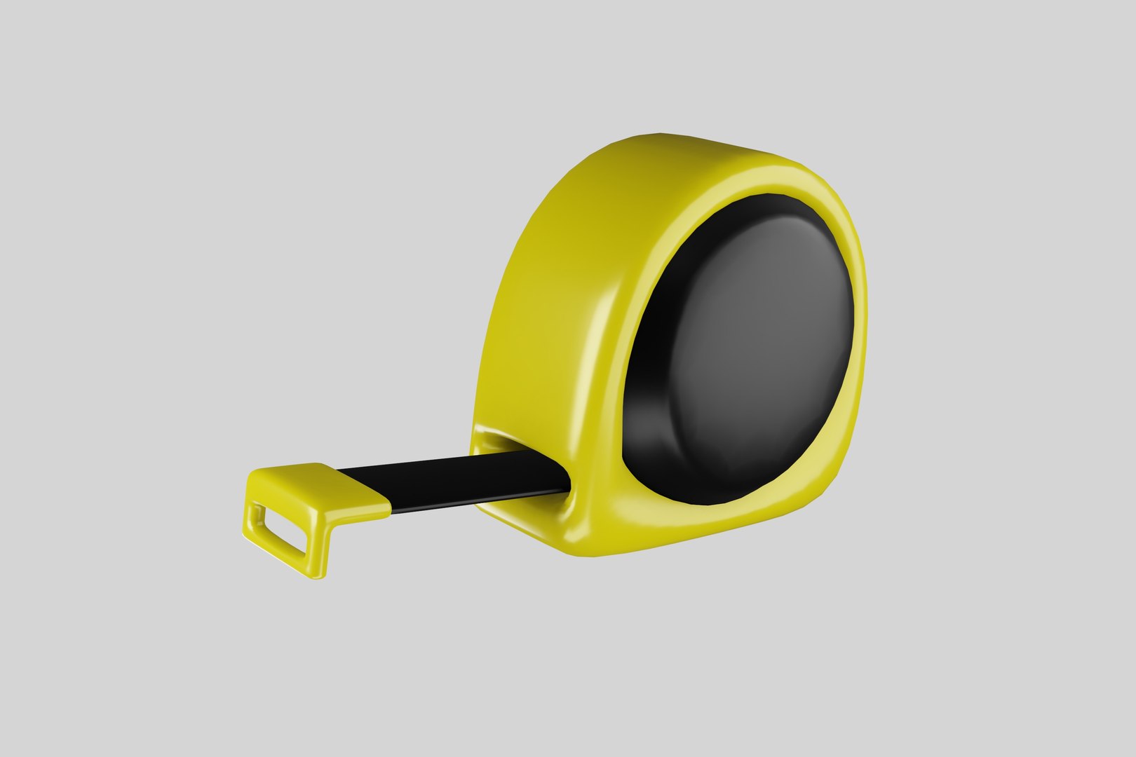 Yellow Measure Tape 3D Model - TurboSquid 2015693
