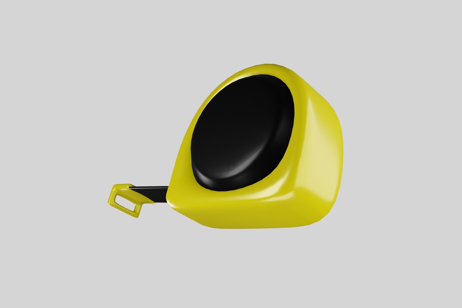 Yellow Measure Tape 3D Model - TurboSquid 2015693
