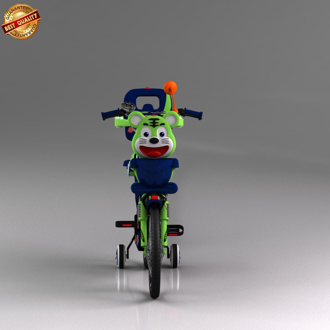 3d Model Cycle Kids