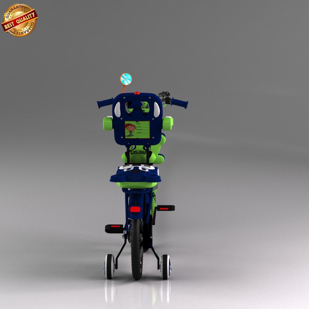 3d Model Cycle Kids