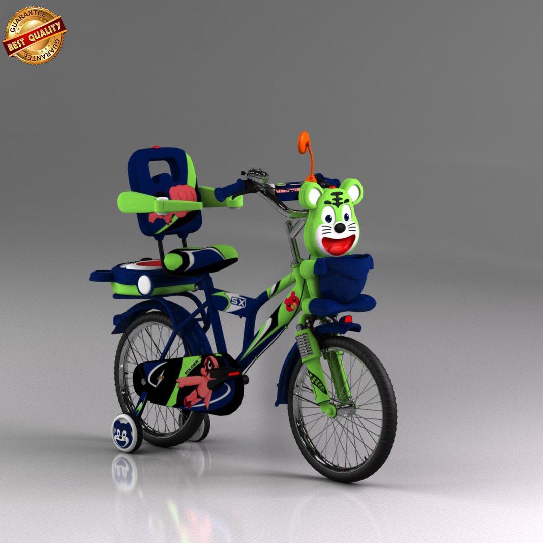 3d Model Cycle Kids