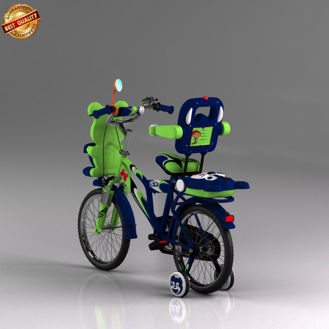3d Model Cycle Kids