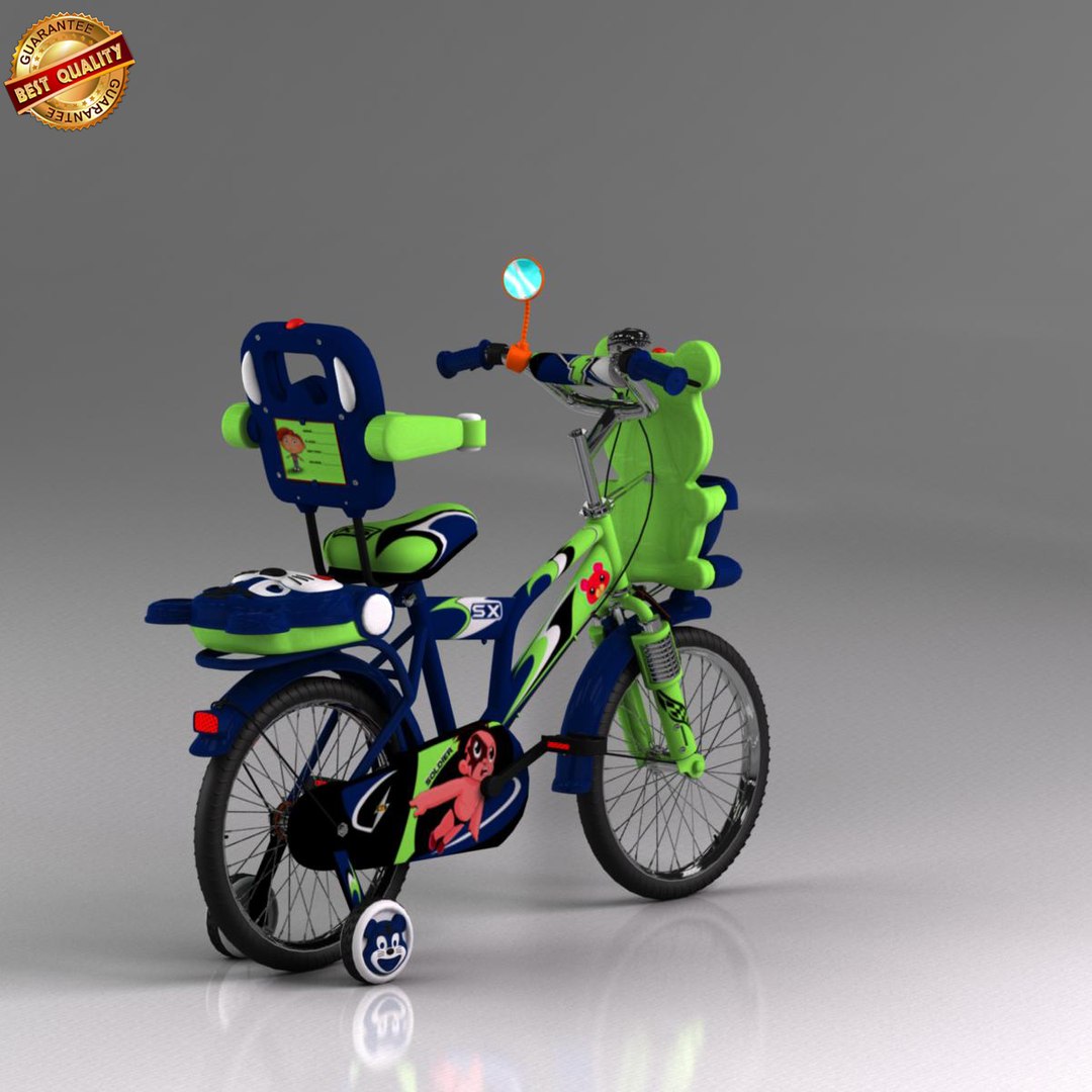 3d Model Cycle Kids