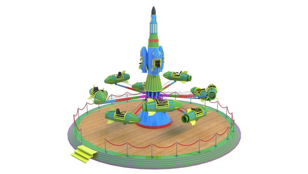 3D Large Amusement Park Collection 2 model - TurboSquid 1844977