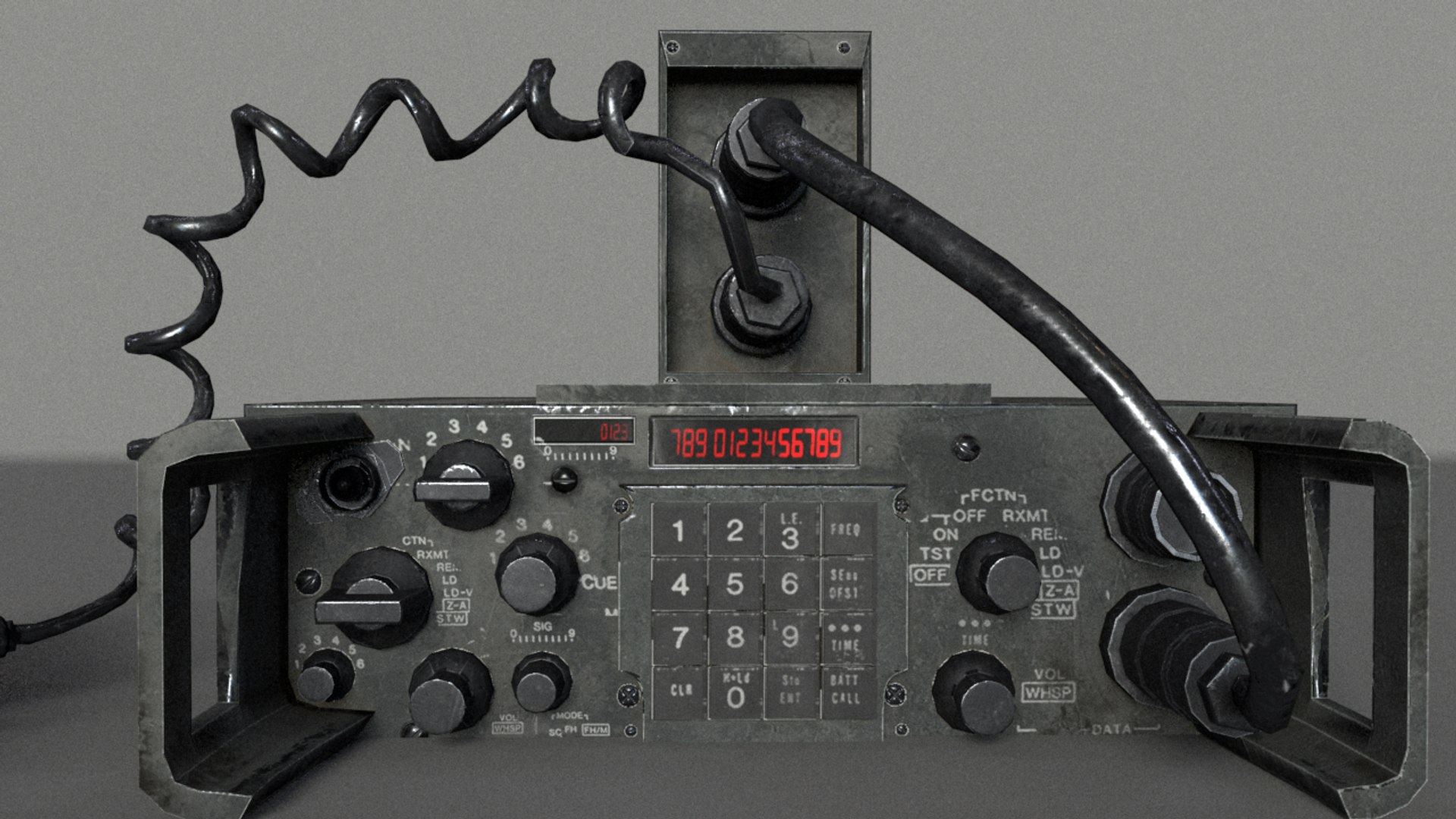 3D Military Radio Model - TurboSquid 1639262