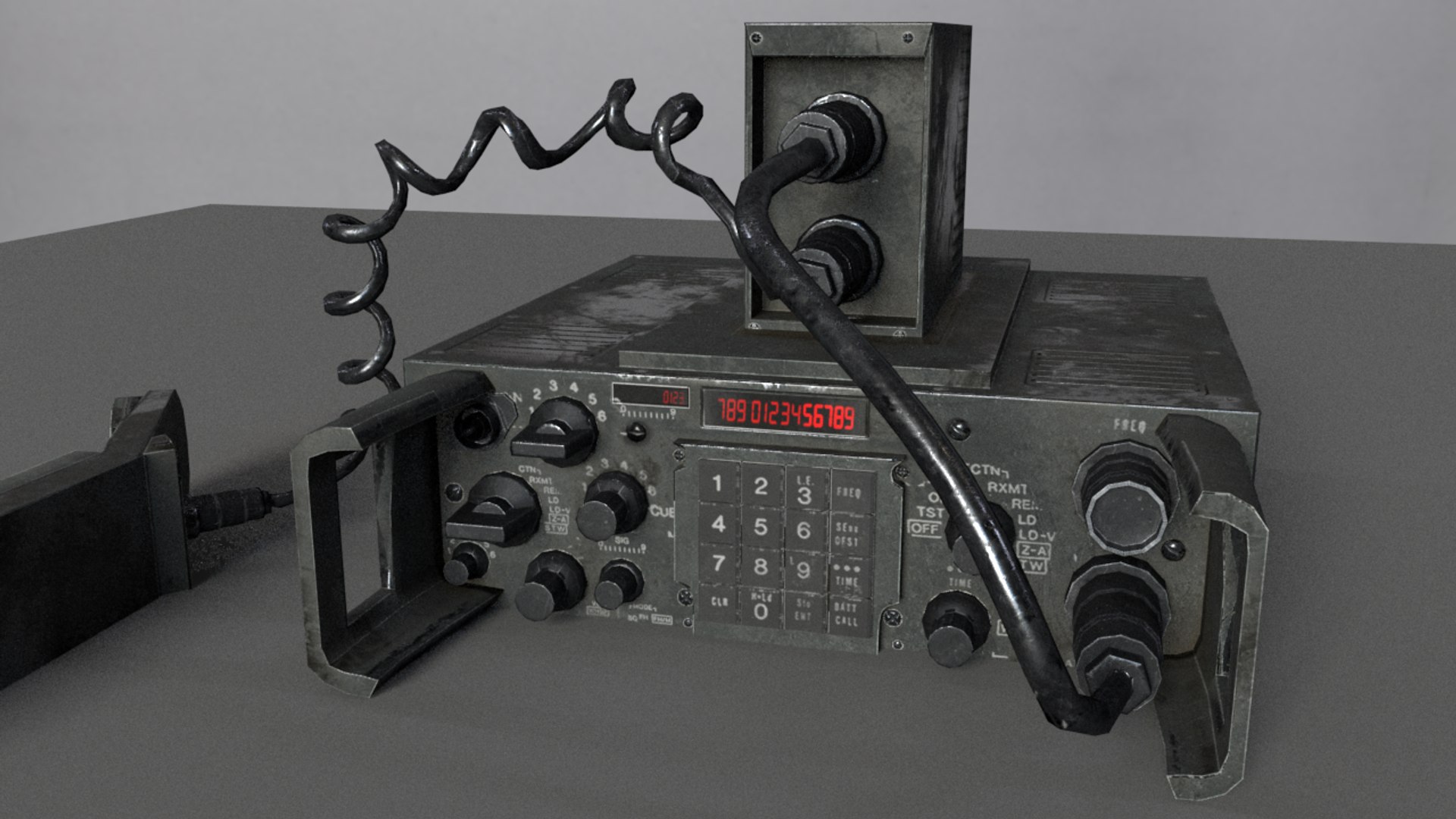 3D Military Radio Model - TurboSquid 1639262