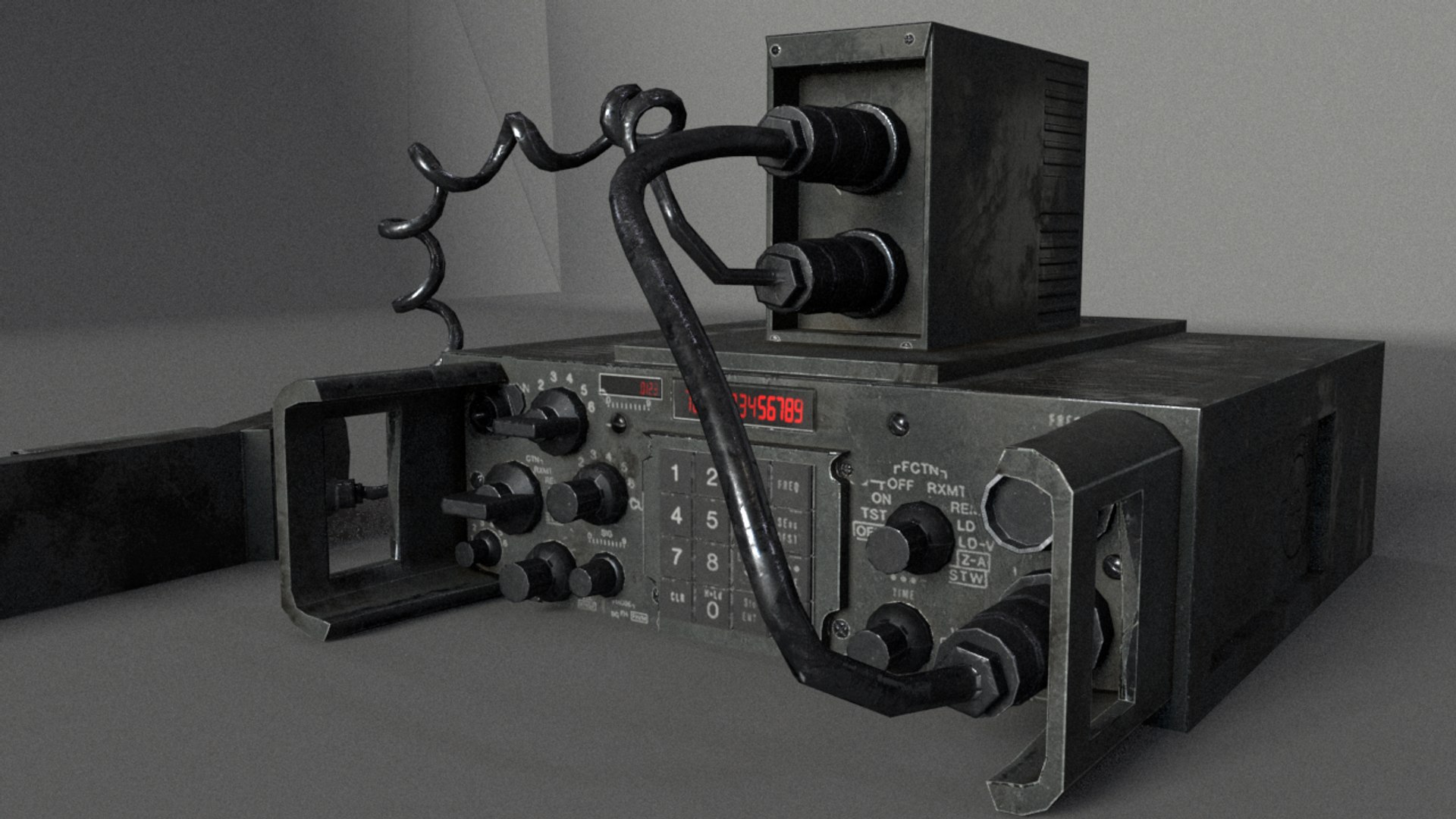 3D Military Radio Model - TurboSquid 1639262