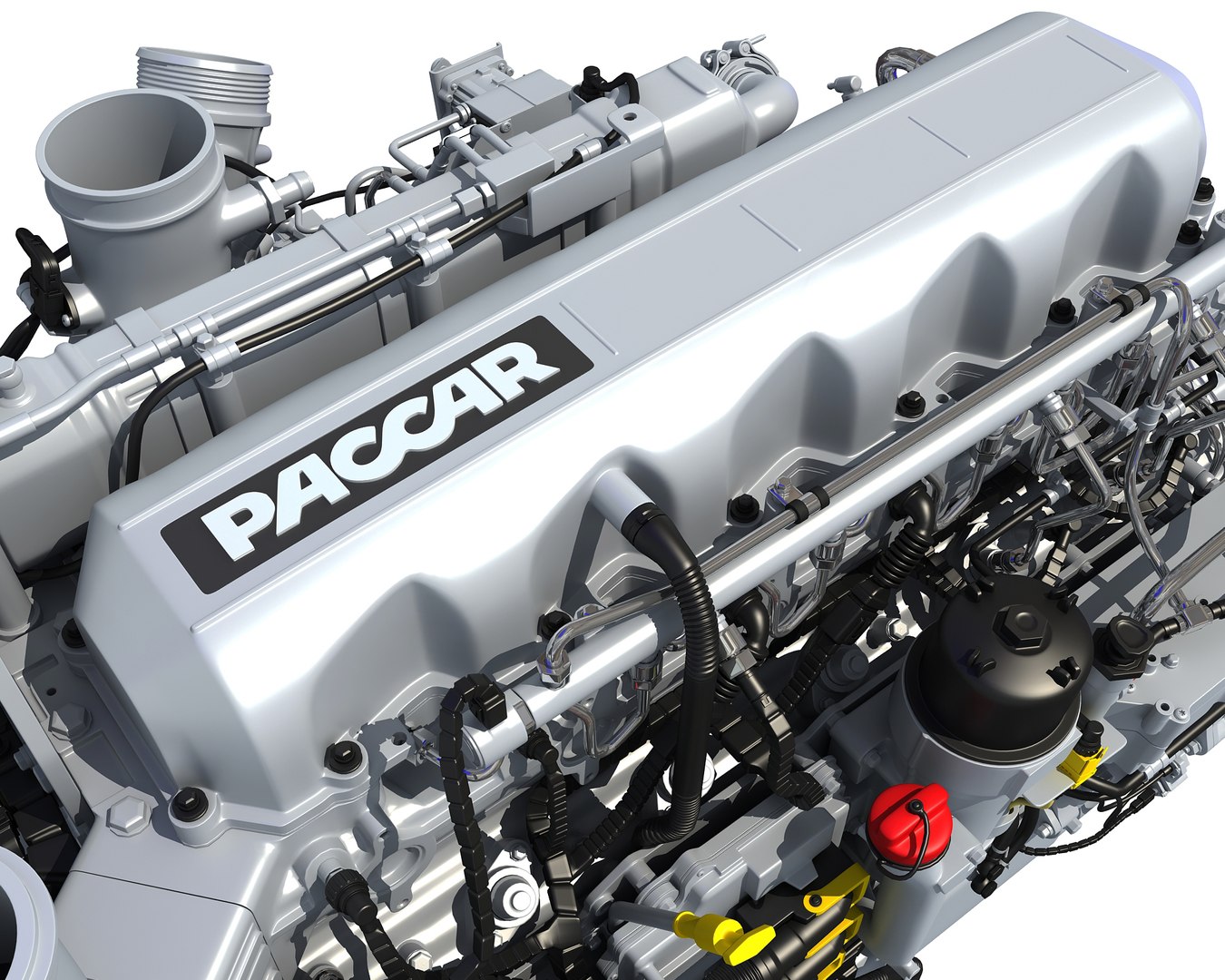 3d Paccar Mx-13 Powertrain Diesel Engine