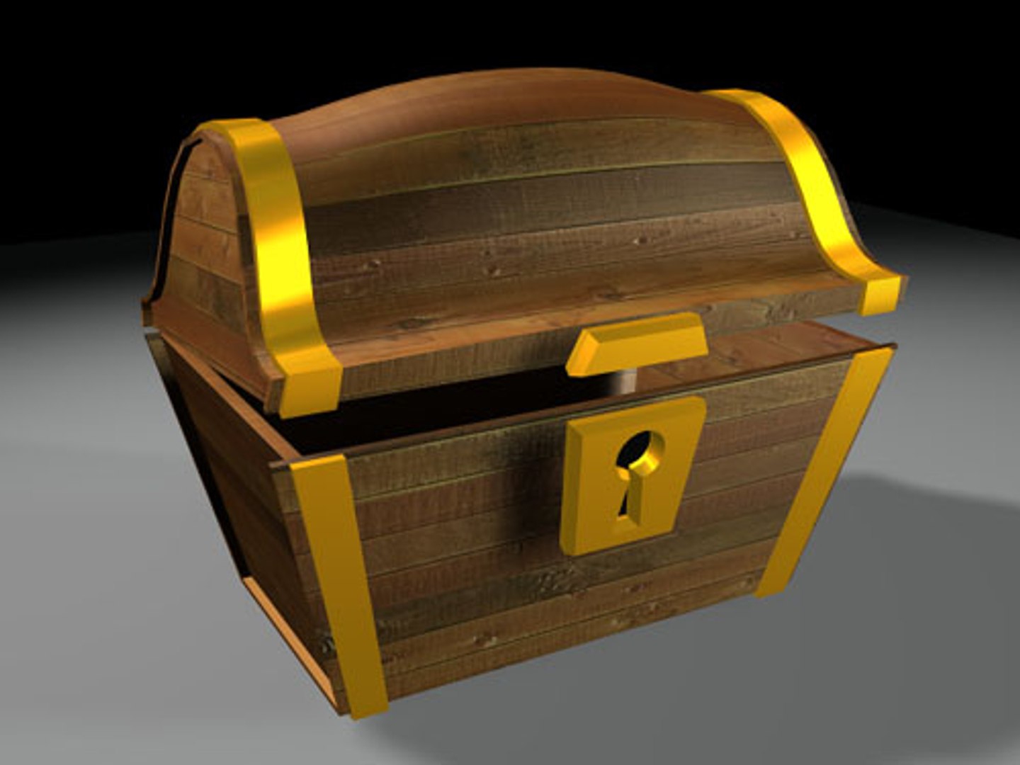 treasure chest 3d model