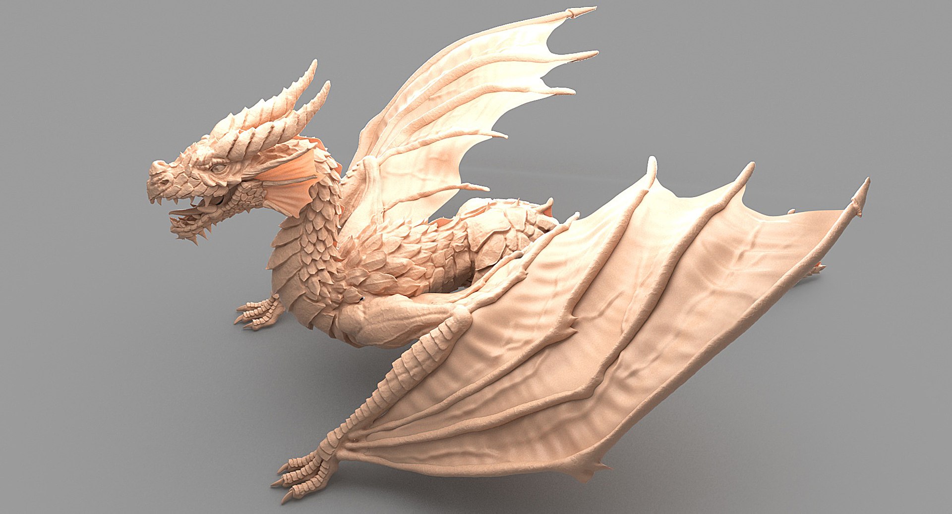 Dragon 3D Model - TurboSquid 1039845
