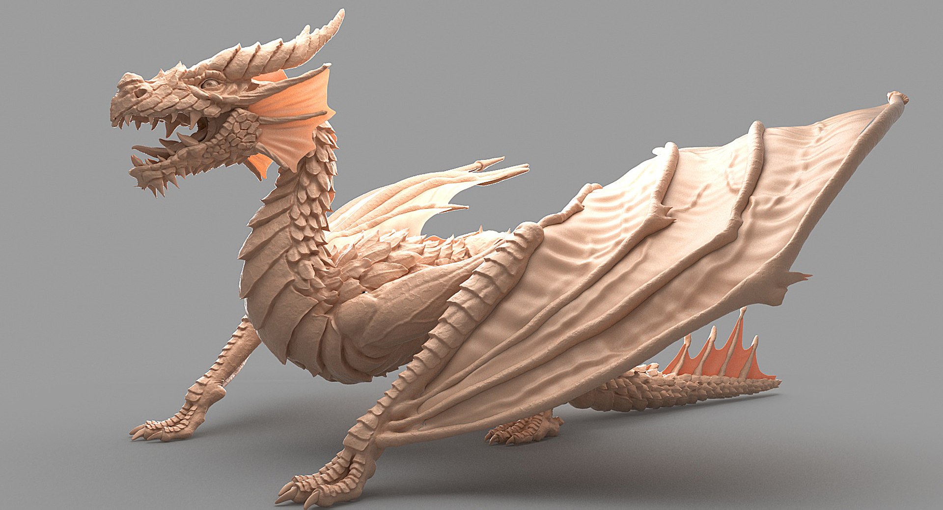 Dragon 3D Model - TurboSquid 1039845