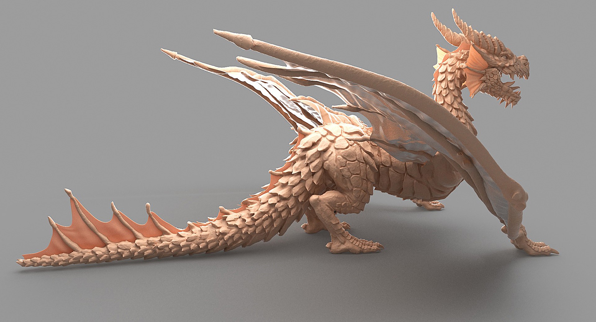 Dragon 3D Model - TurboSquid 1039845