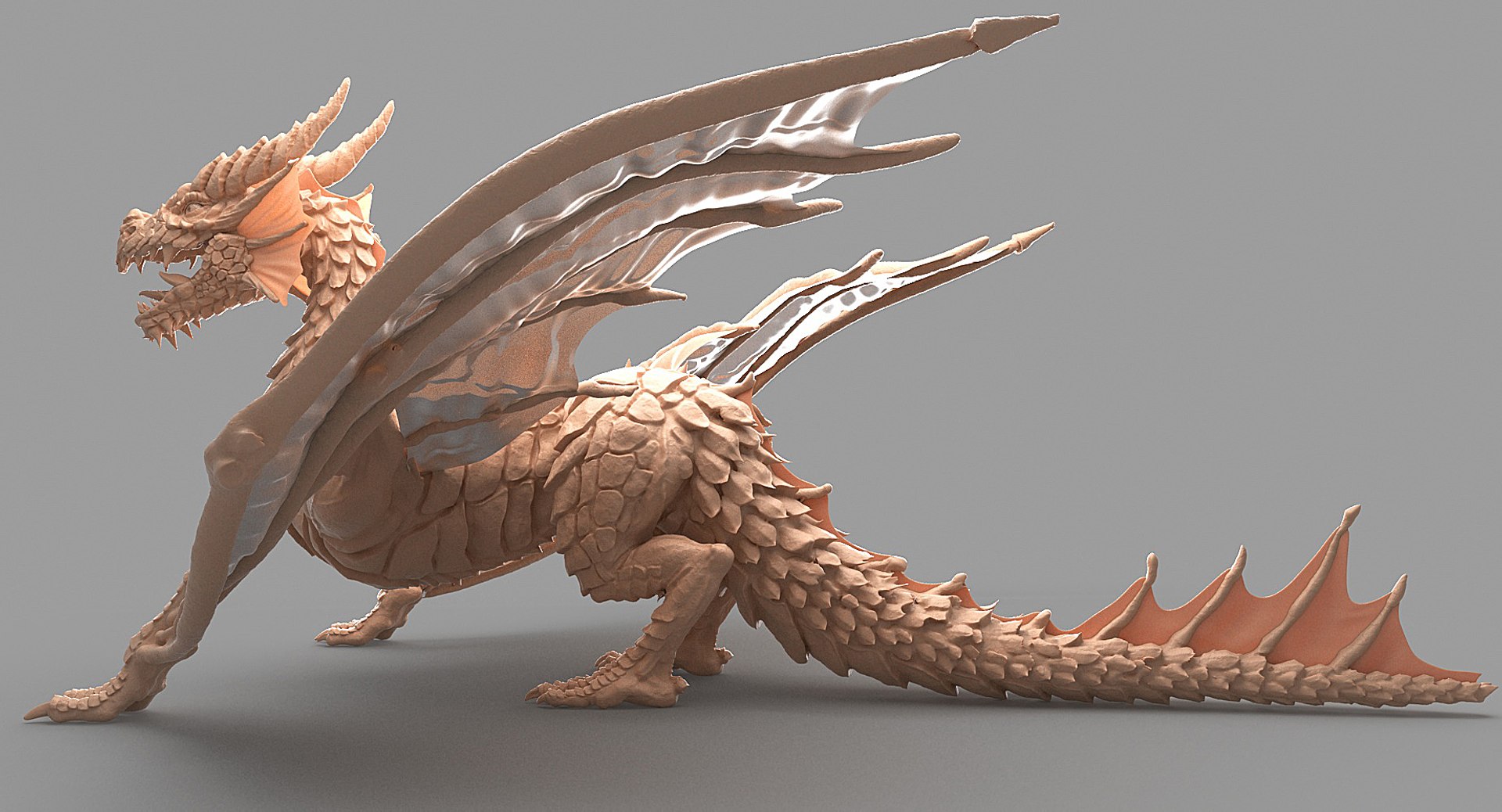 Dragon 3D Model - TurboSquid 1039845