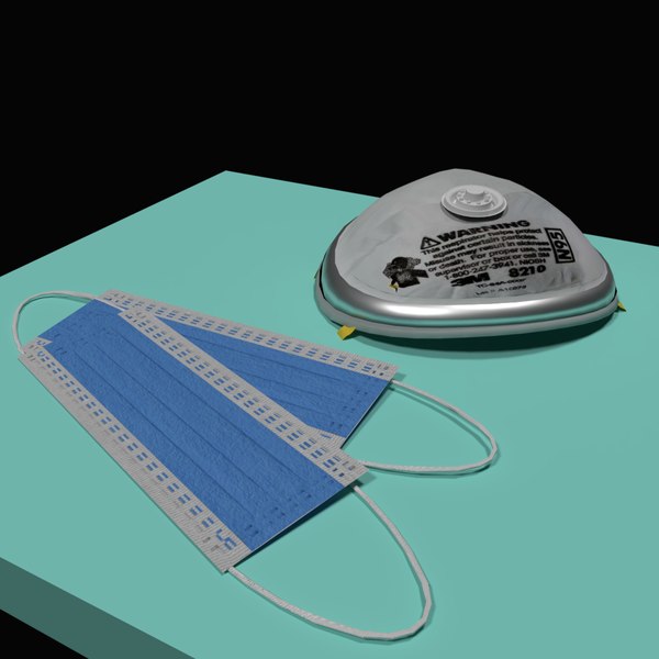 dust mask 3d model