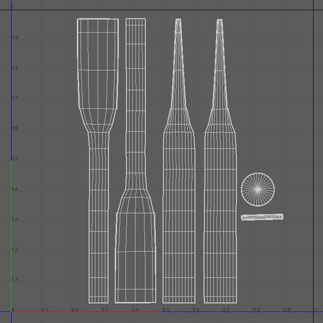 Medieval Chisel 01 Model - TurboSquid 2322175