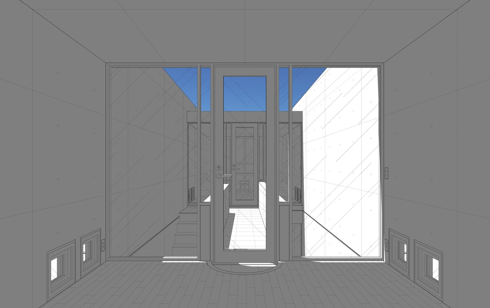 Tadao Ando - Azuma House 3D Model - TurboSquid 1862964