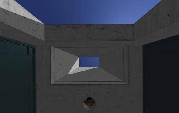 Tadao Ando - Azuma House 3D model - TurboSquid 1862964