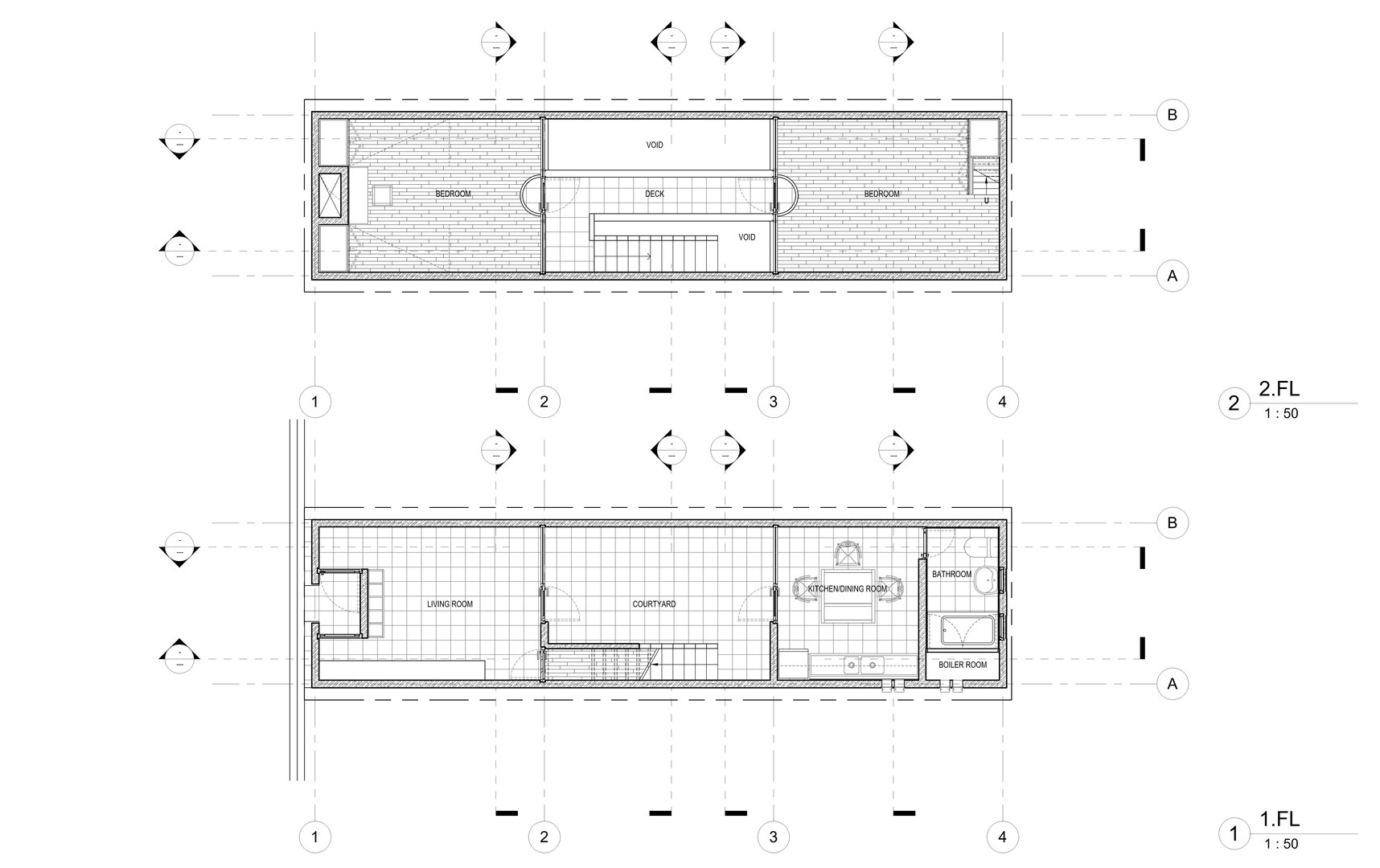 Tadao Ando - Azuma House 3D model - TurboSquid 1862964