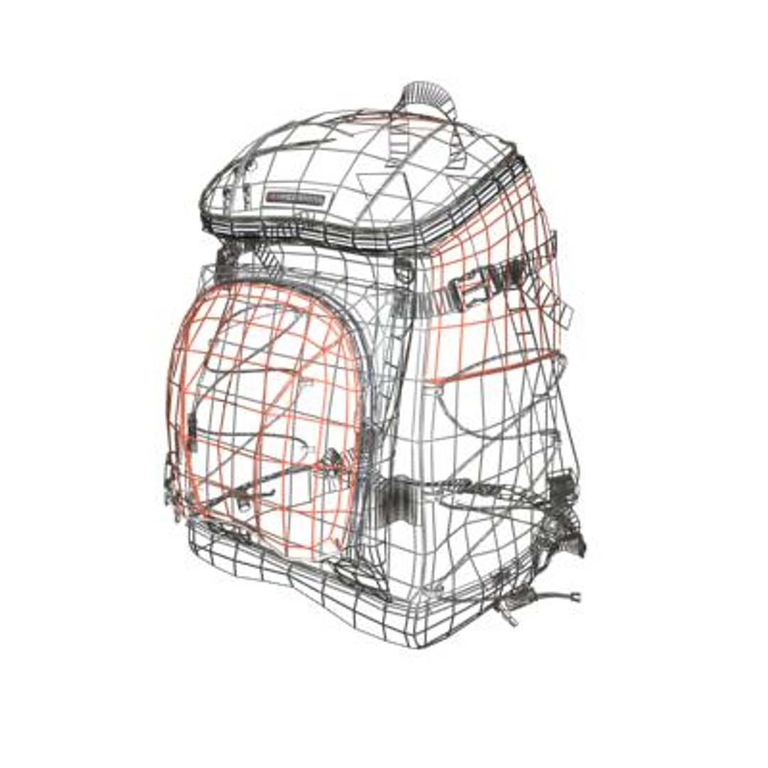 Backpack 3d Model