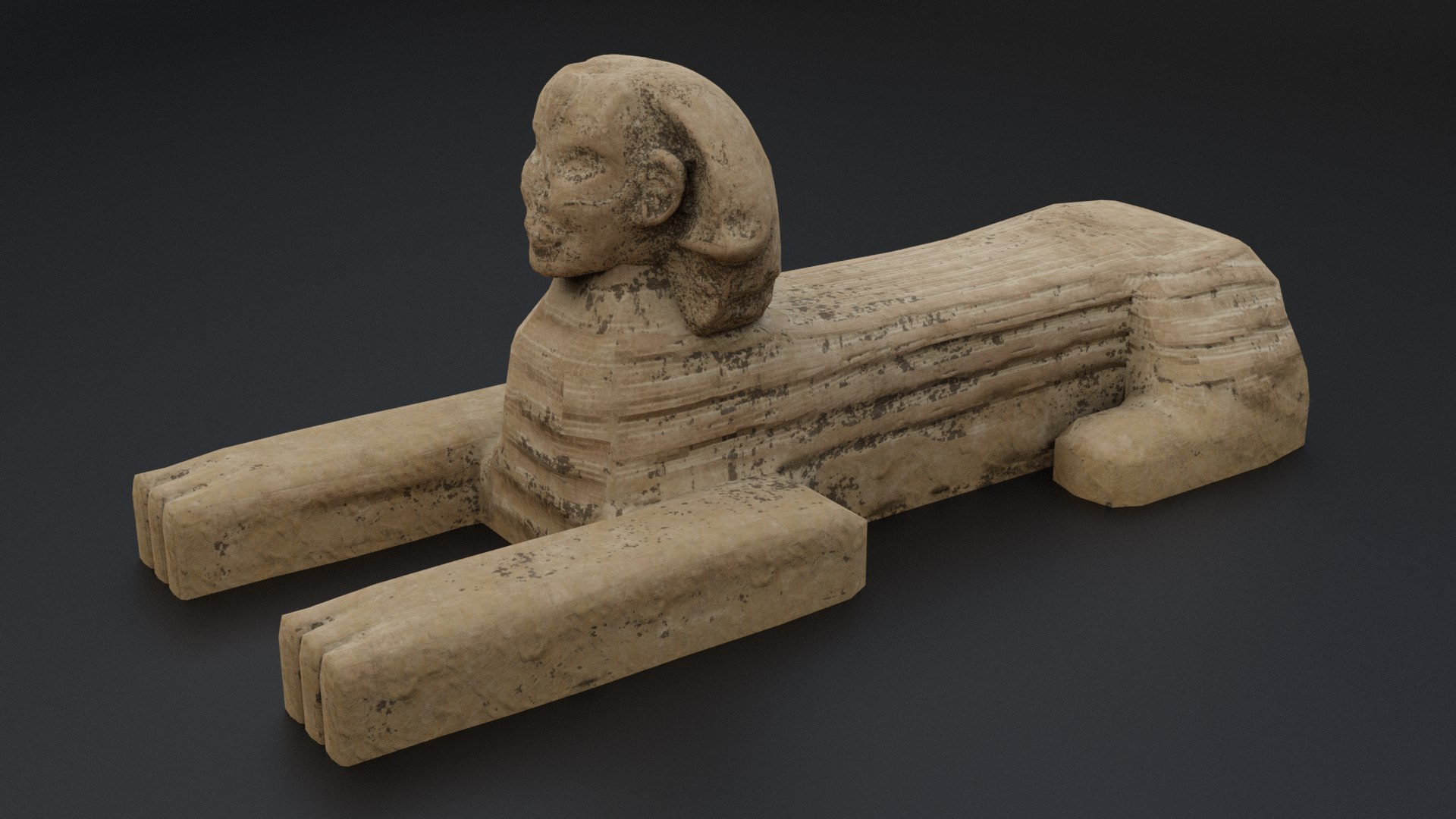3D Sphinx - TurboSquid 1801880
