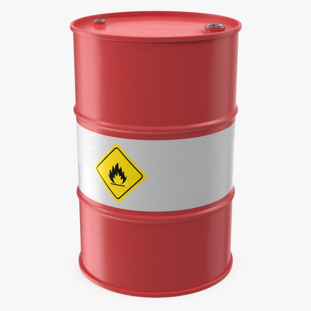 Crude oil barrel model - TurboSquid 1702942