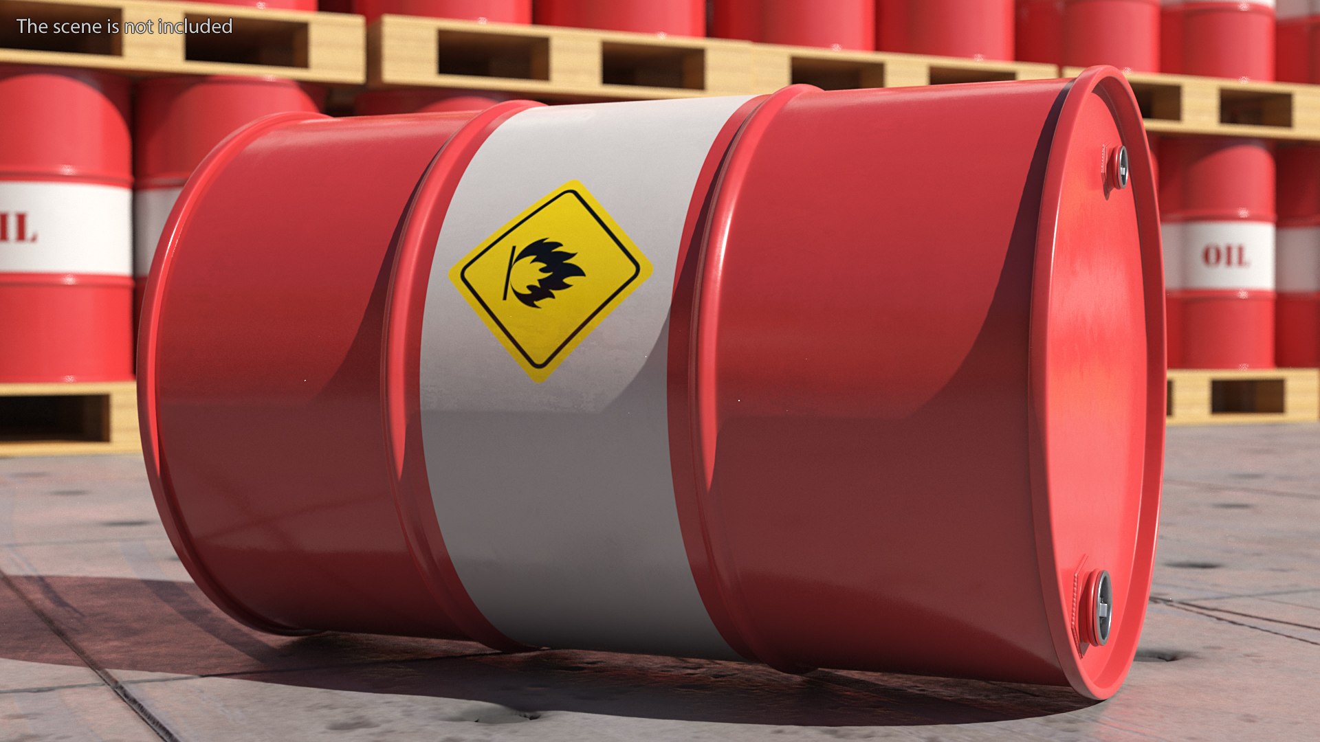 Crude Oil Barrel Model - TurboSquid 1702942