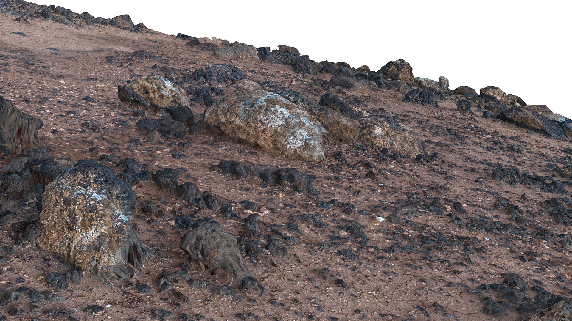 Volcanic Desert Pack 4 HD 8K Model - TurboSquid 2173359