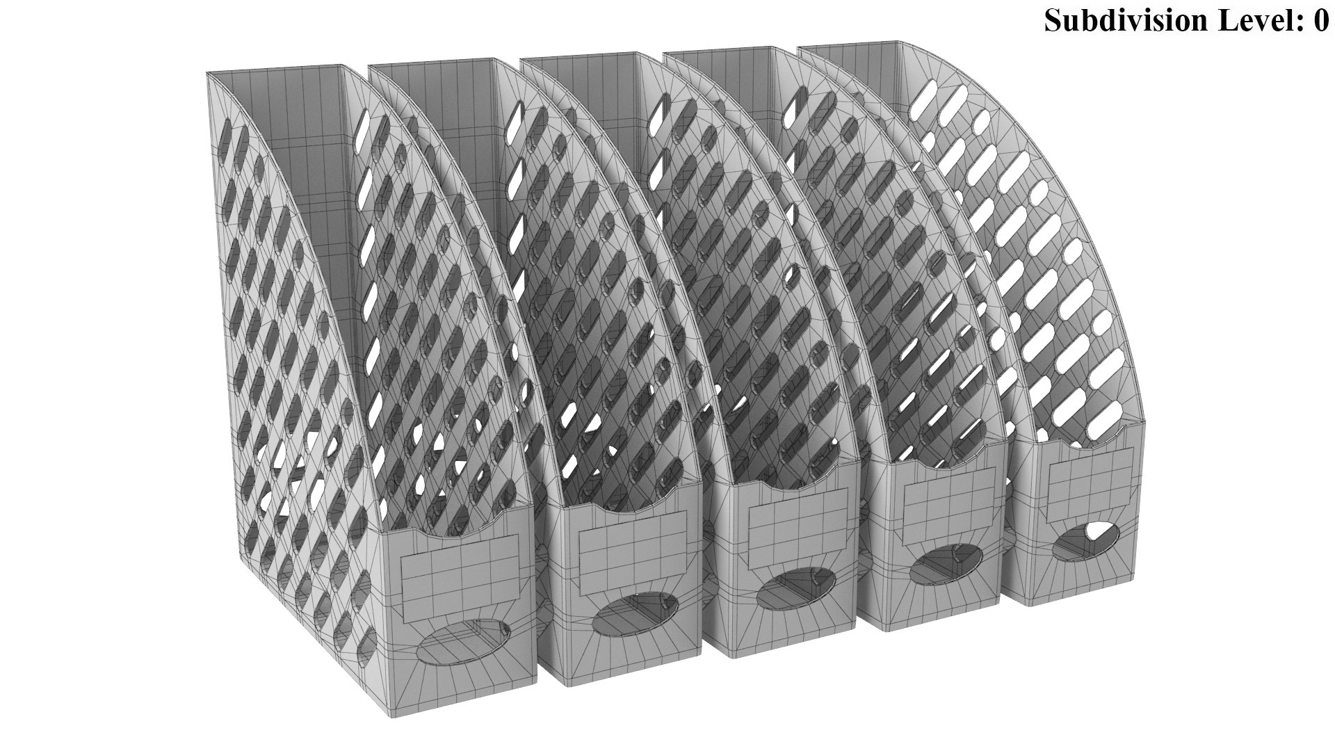 Files Holder Organizer 3D Model - TurboSquid 1915654